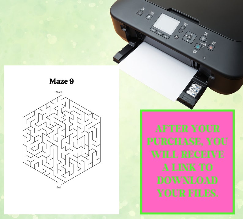 500 Hexagonal Maze Puzzles for Kids and Adults | Printable Pages ...
