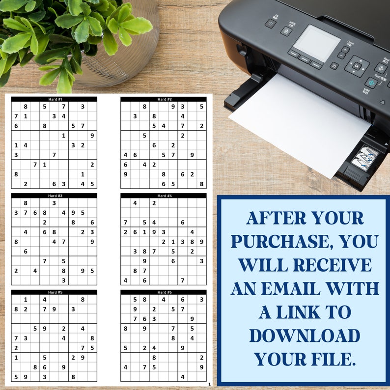 300 Sudoku Puzzles - 100 Easy - 100 Medium - 100 Hard - 6 per Page ...
