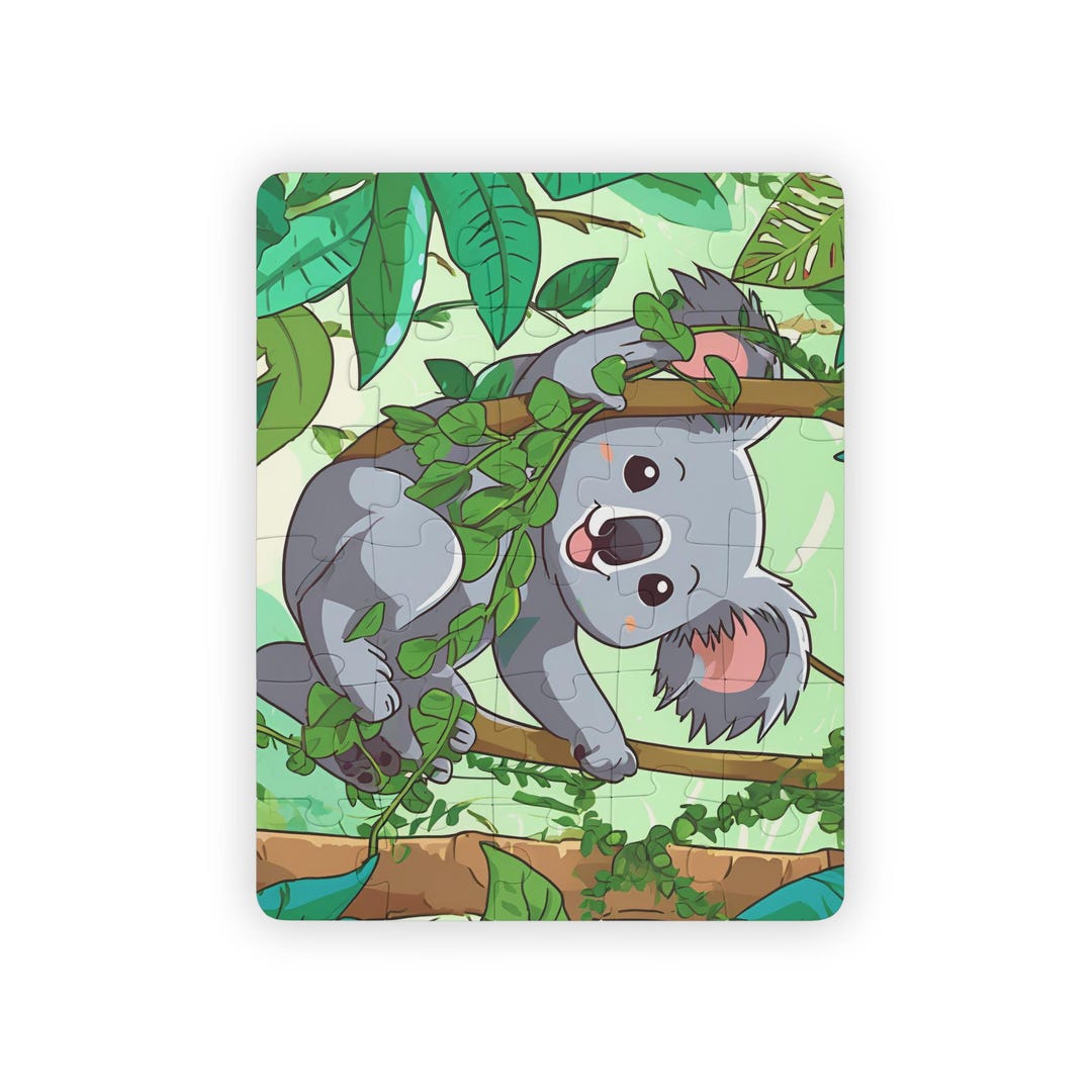 Kids' Koala 30-piece Jigsaw Nature Forest Puzzle Educational Children's ...