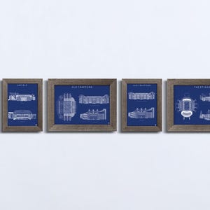 Anfield Stadium Blueprint Art Print: Liverpool FC Gift - Etsy