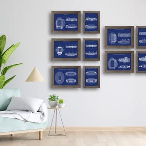 Chelsea FC Poster Gift | the Bridge Football Stadium Print | Chelsea ...