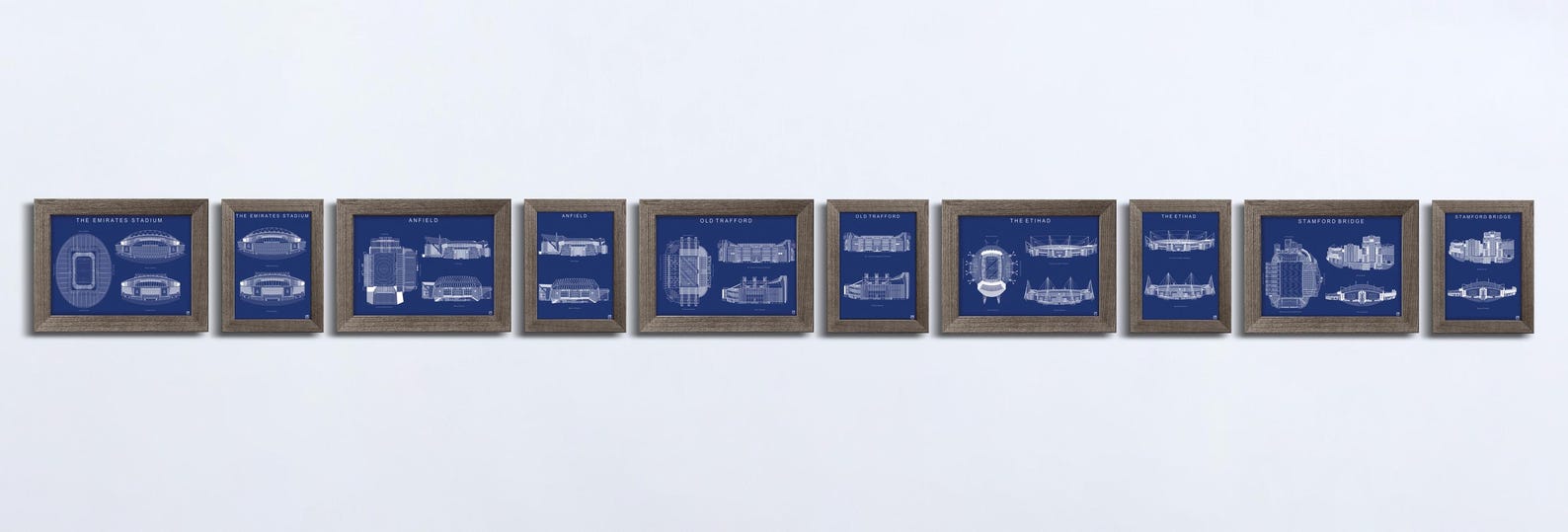 Chelsea FC Poster Gift | the Bridge Football Stadium Print | Chelsea ...