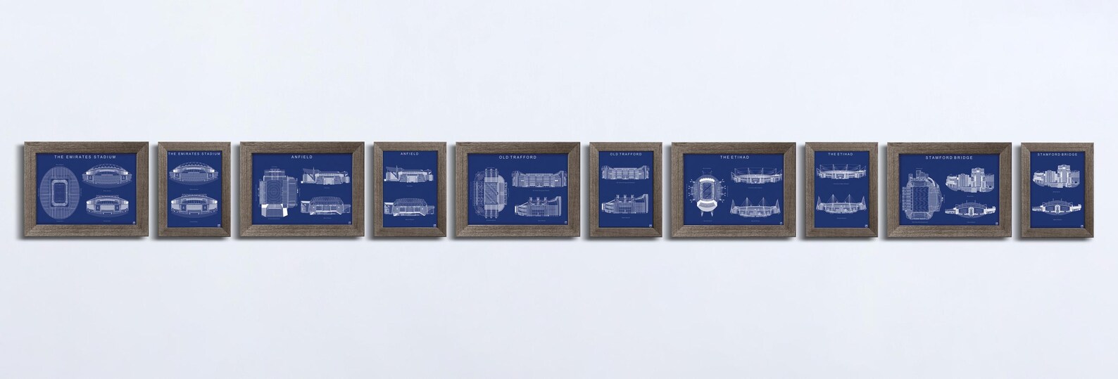 Chelsea FC Poster Gift | the Bridge Football Stadium Print | Chelsea ...