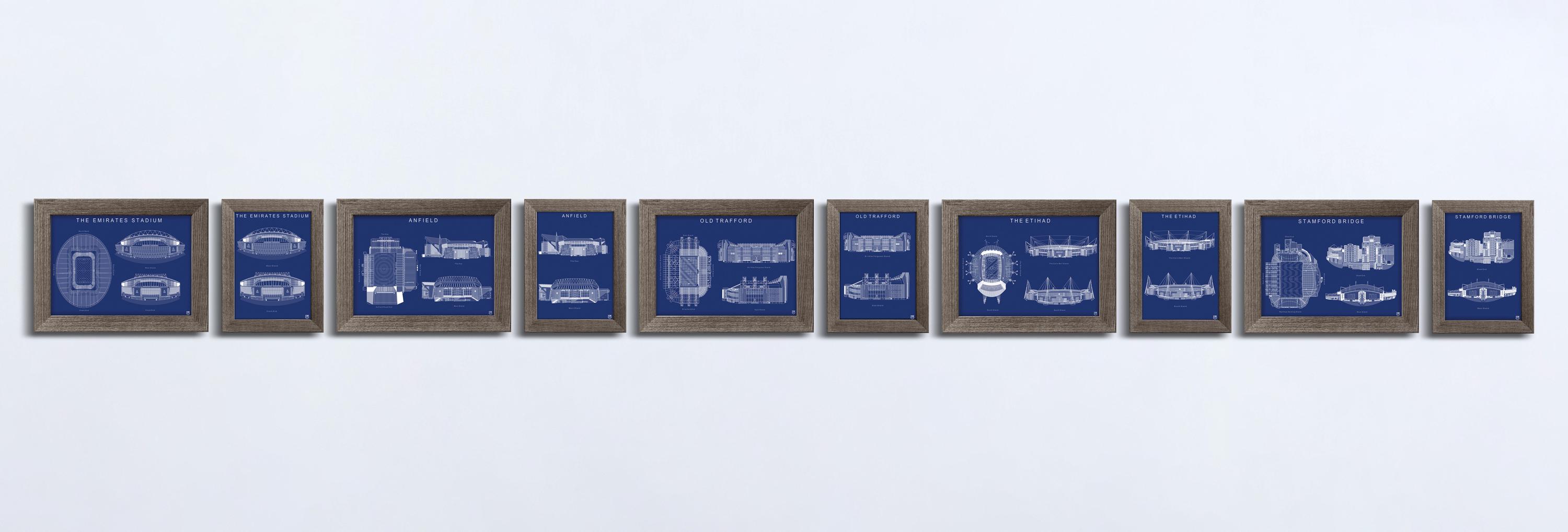 Chelsea FC Poster Gift | the Bridge Football Stadium Print | Chelsea ...