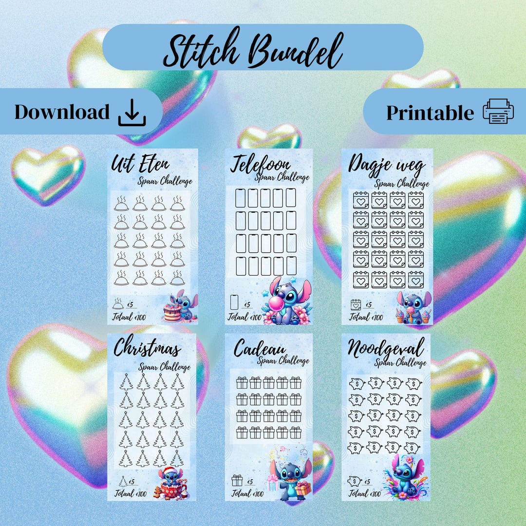 Stitch Savings Bundle - Etsy