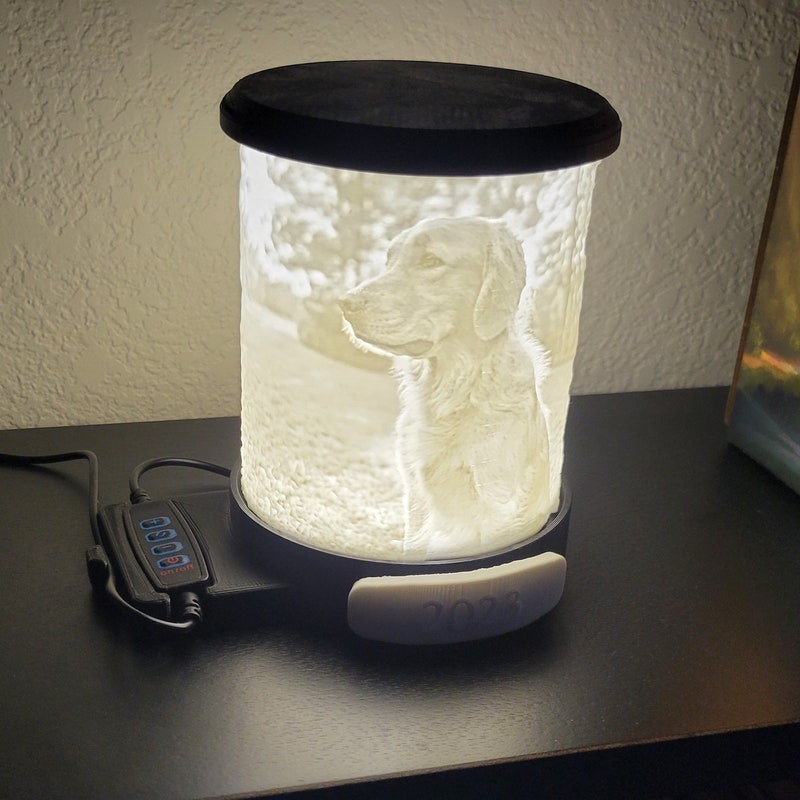 Lithophane Lamp - Etsy