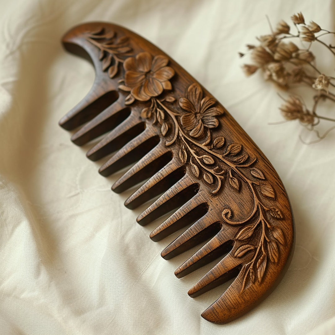 Classic Cedar Wood Comb - Etsy