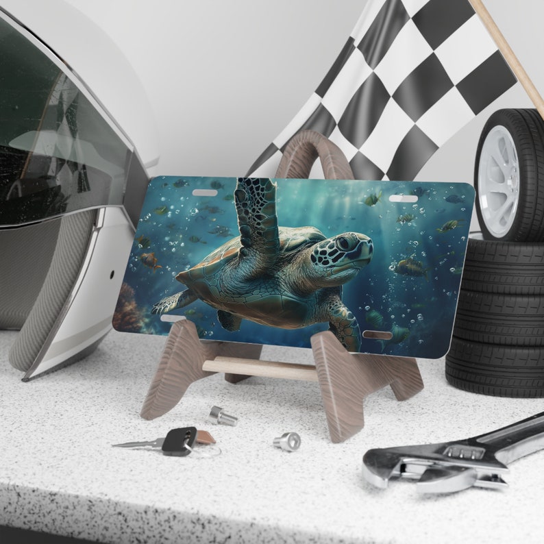 Sea Turtle Vanity Plate - Etsy