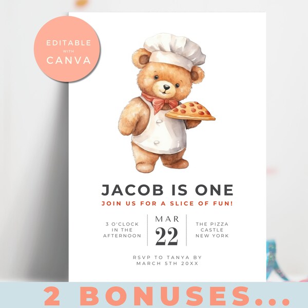 Pizza 1st Birthday - Etsy