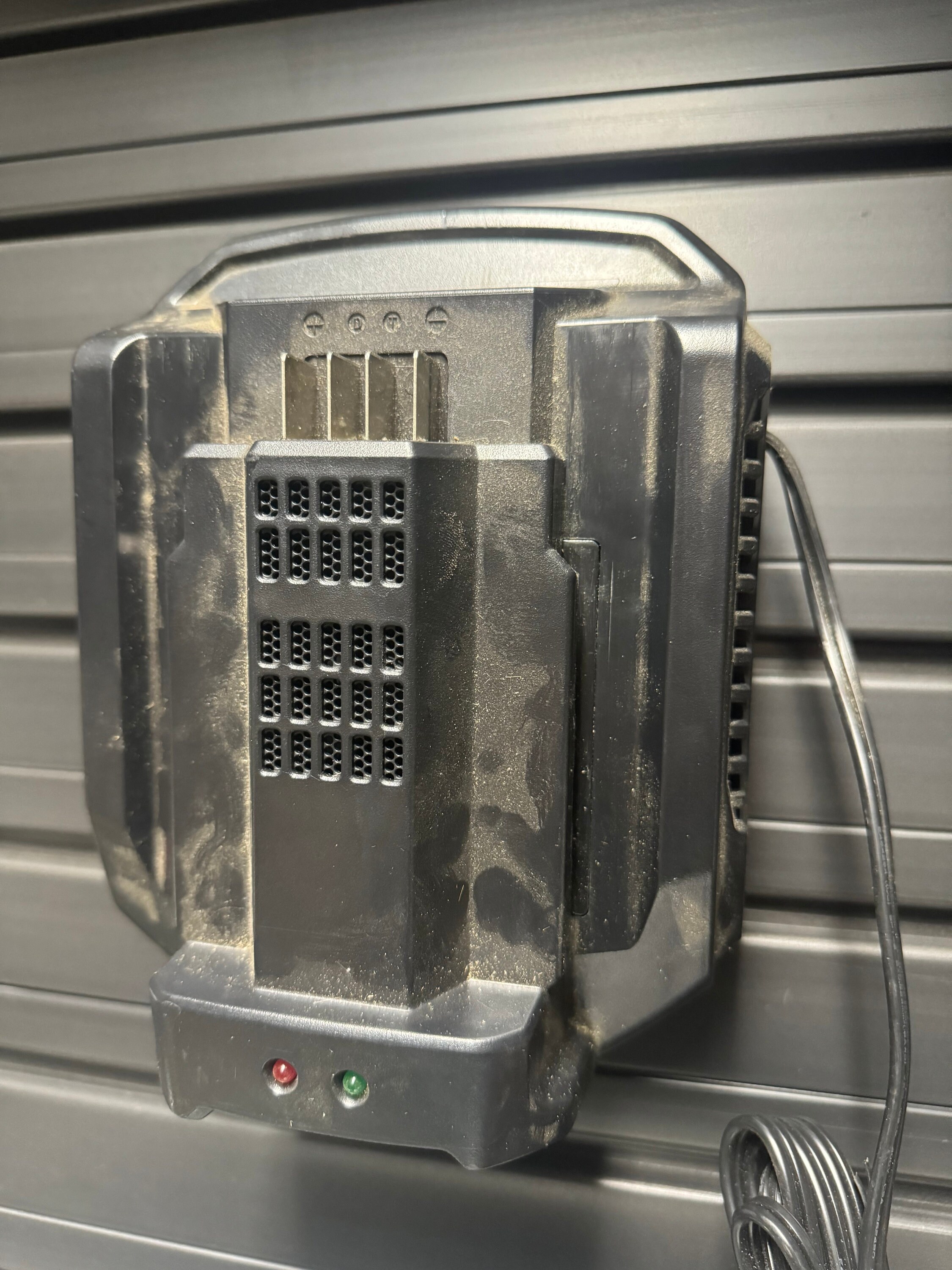 EGO 56V Battery Charger Mount for Proslat, Flow Wall, or Other Slat ...