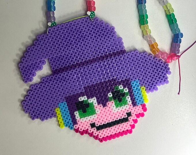 Midnight Gospel Perler, Perler Kandi, Rave, Kandi, Kandi Necklace, Rave ...