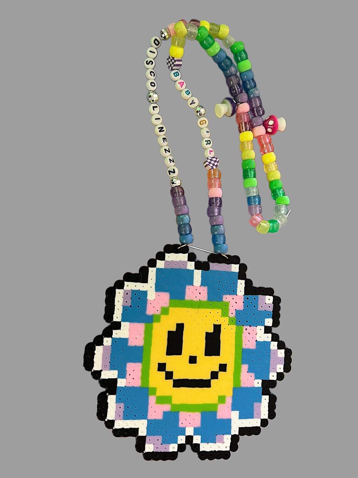 Disco Lines Perler - Baby Girl Inspired, Rave Perler, Festival ...