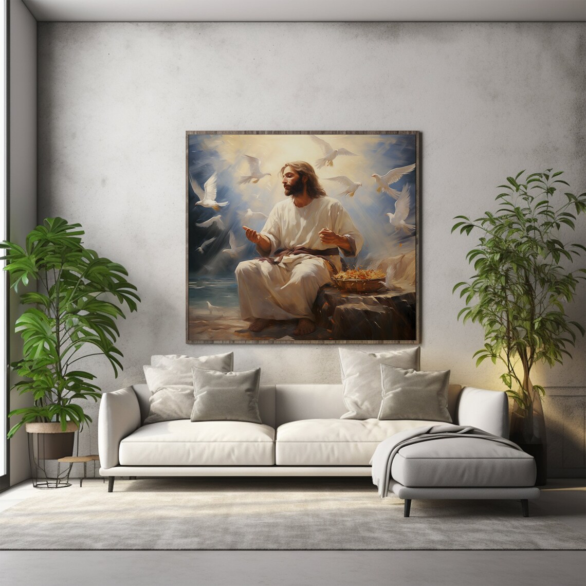 Jesus Christ Canvas Print: Religious Christian Wall Art - Etsy