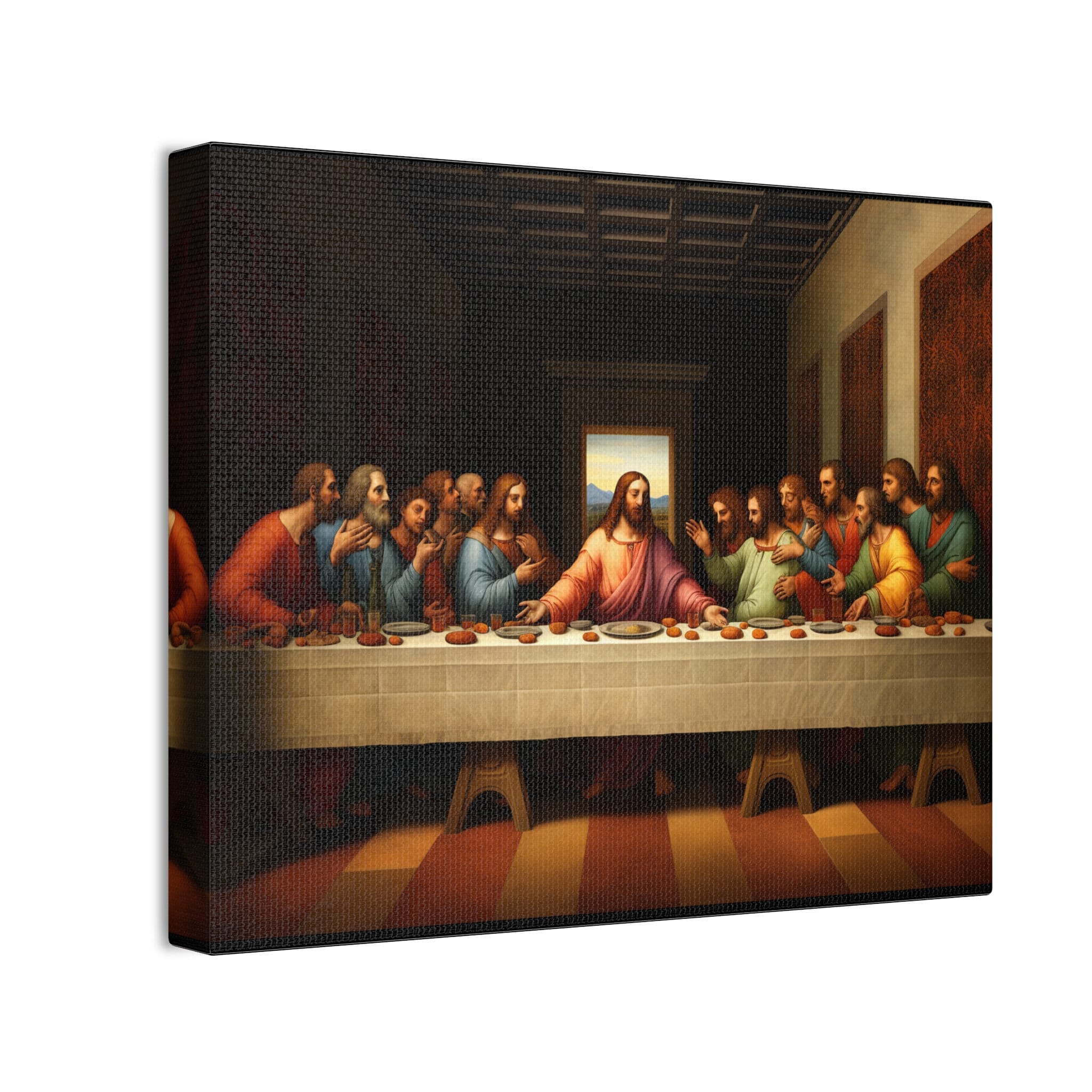 The Last Supper Canvas Painting: Vintage Religious Wall Art - Etsy