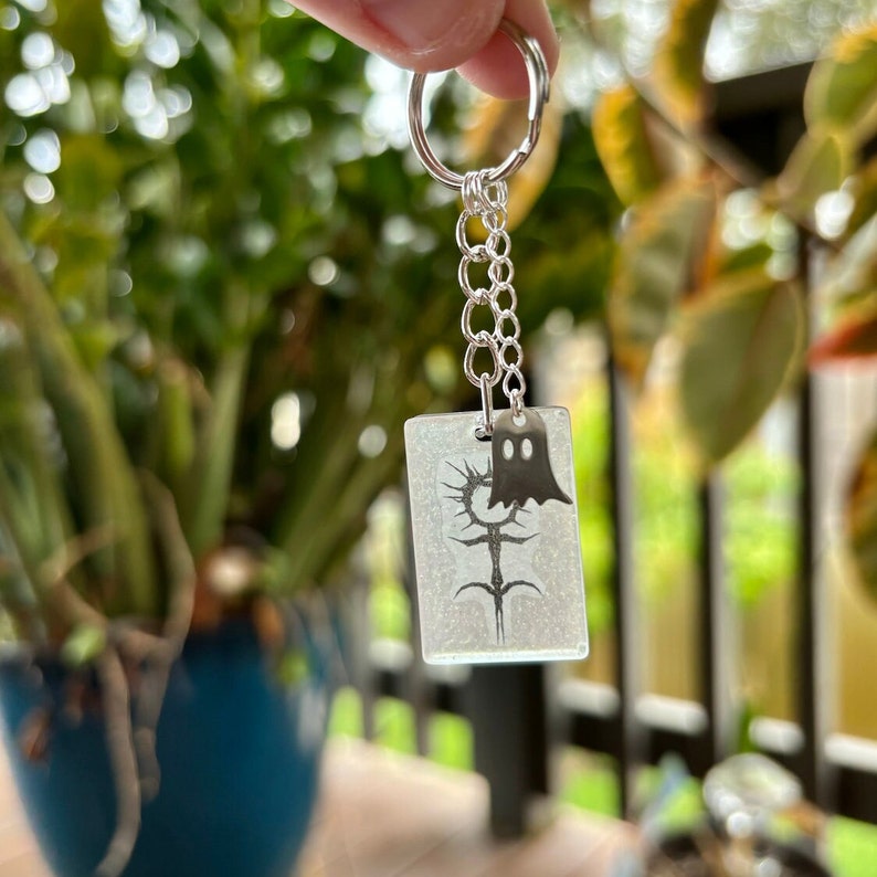 Ghostemane Symbol Resin Keychain - Small Ghostemane Symbol Resin Charm ...