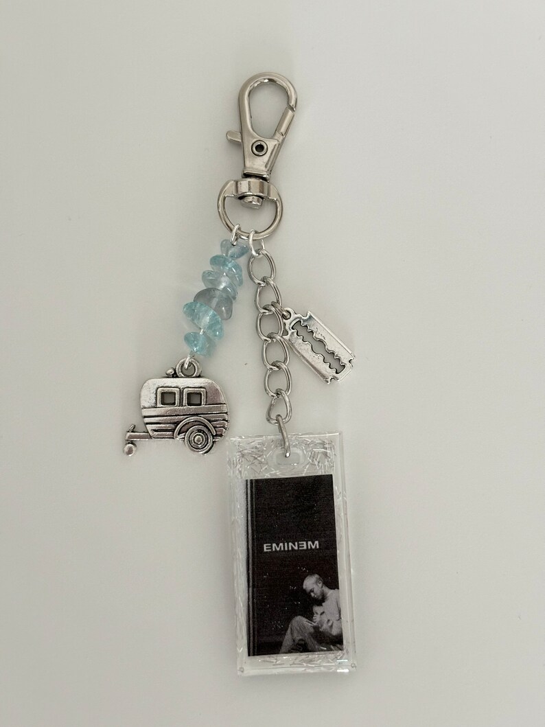 Eminem Resin Keychain Slim Shady EMINEM Resin Charm Keyring - Etsy