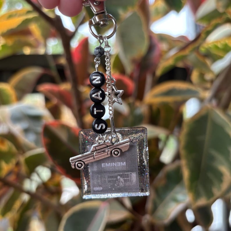 Eminem stan Album Inspired Resin Keychain - Etsy