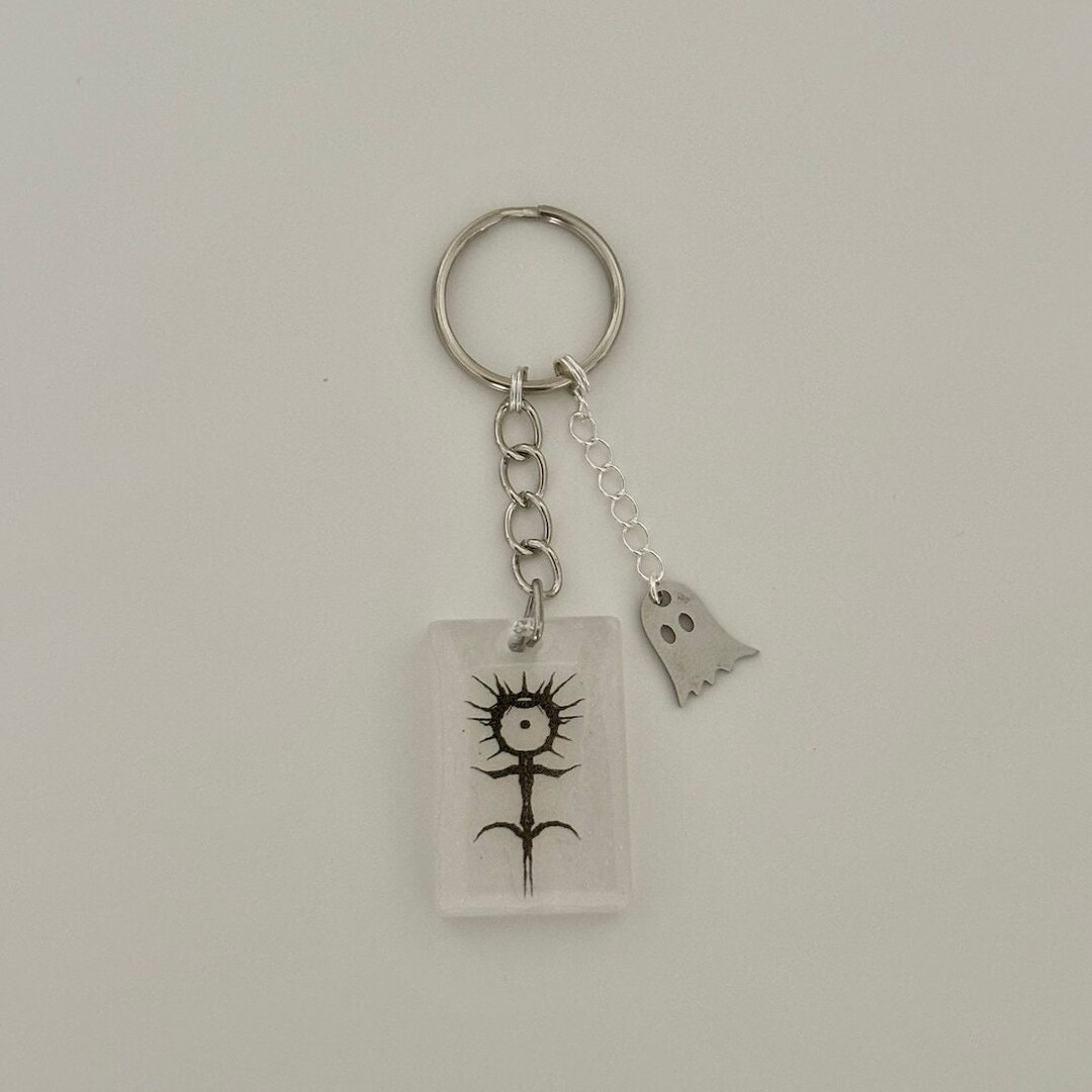 Kleiner Ghostemane Symbol Harz Schlüsselanhänger Kleiner Ghostemane ...