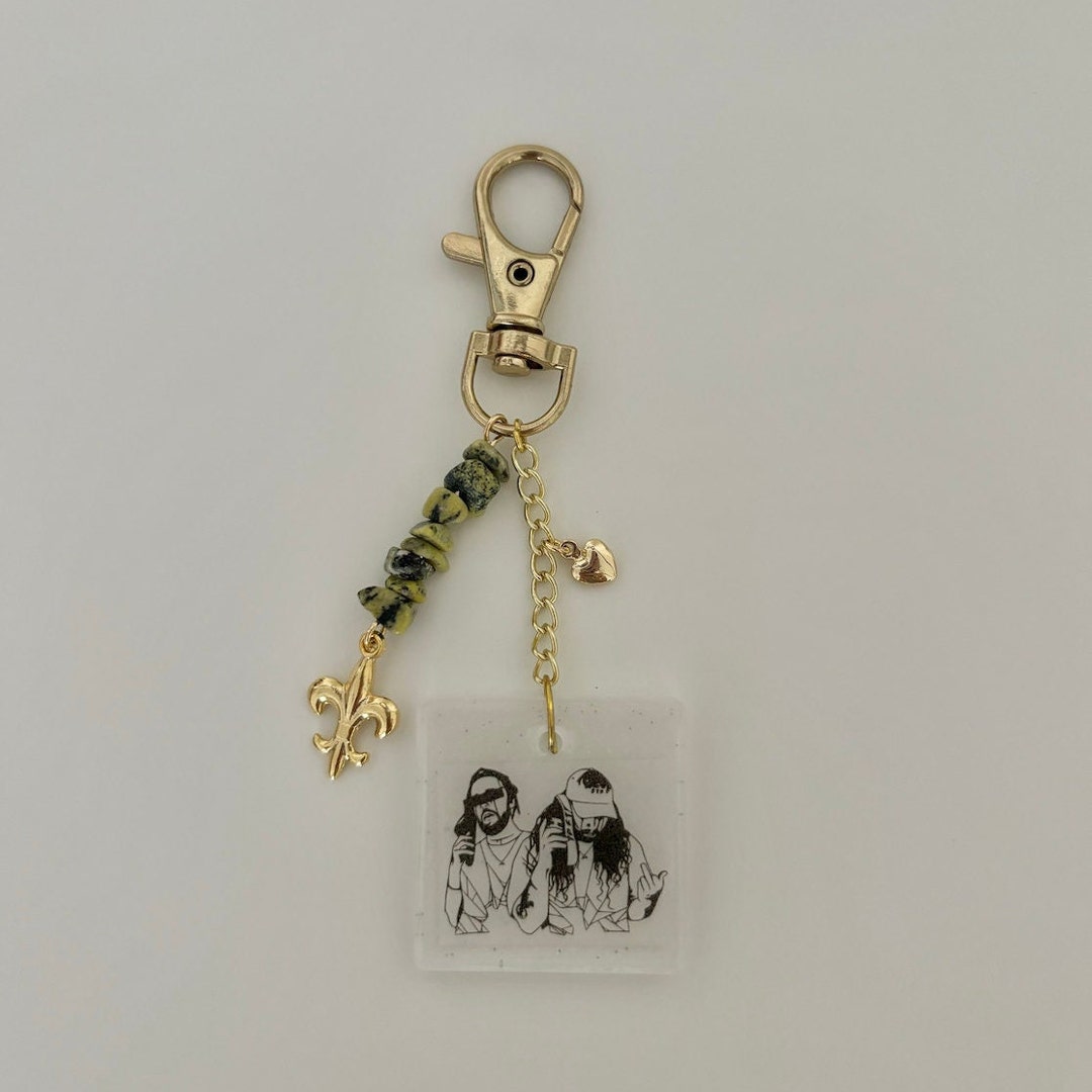 Suicideboys Ruby Da Cherry + Scrim Resin Keychain - Small Square Resin ...