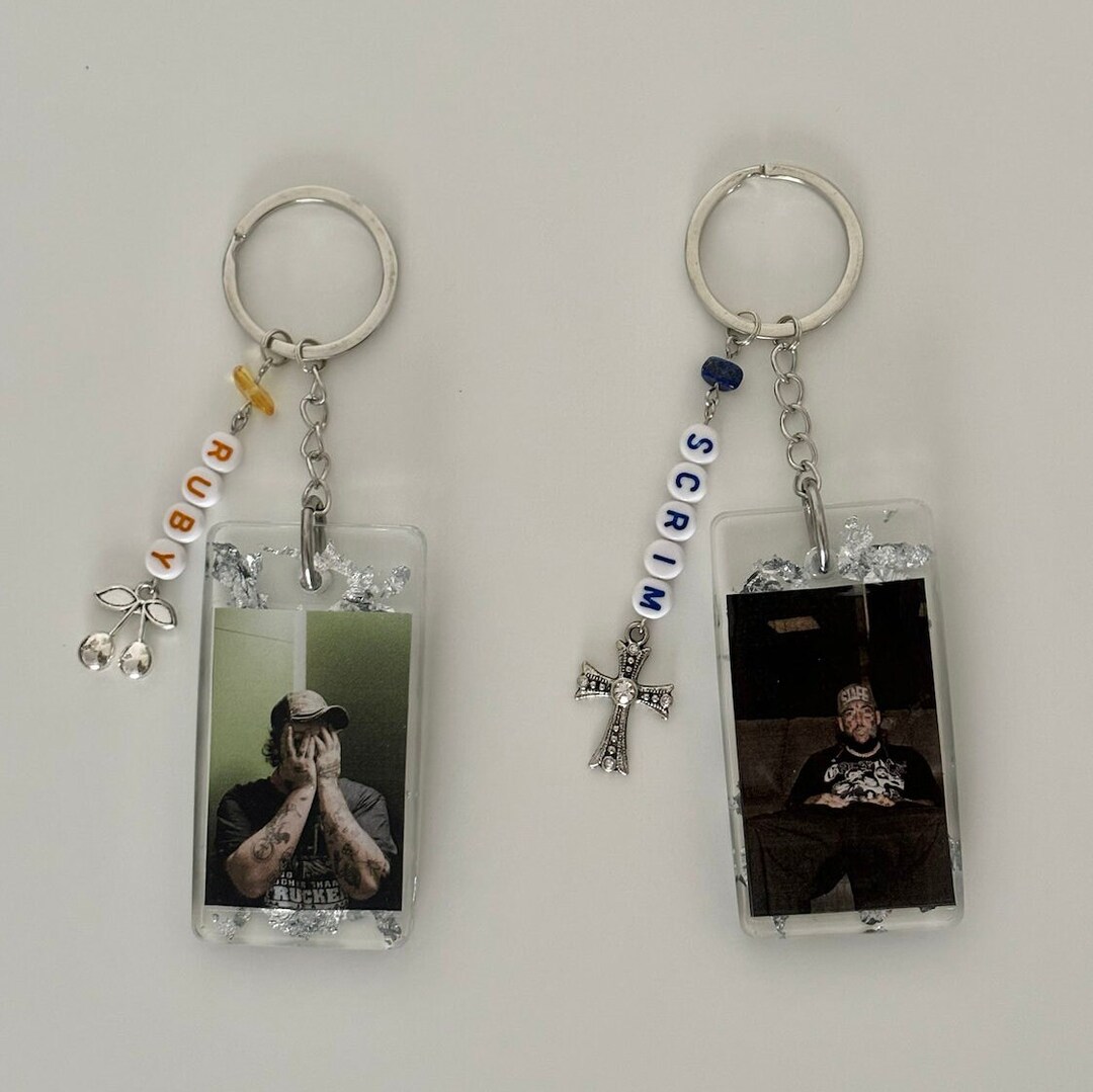 Suicideboys Scrim / Ruby Da Cherry Large Resin Keychains Coloured ...