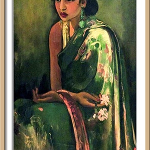 Sumair by Amrita Sher-gil Indian Art Digital Print Download for Home ...