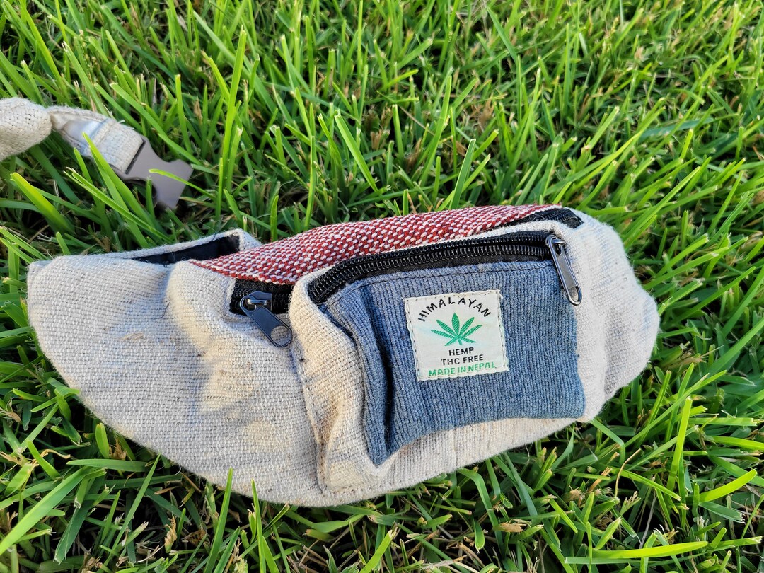 Himalayan Hemp Fanny Pack: Nepalese Boho Waist Belt Bag - Etsy