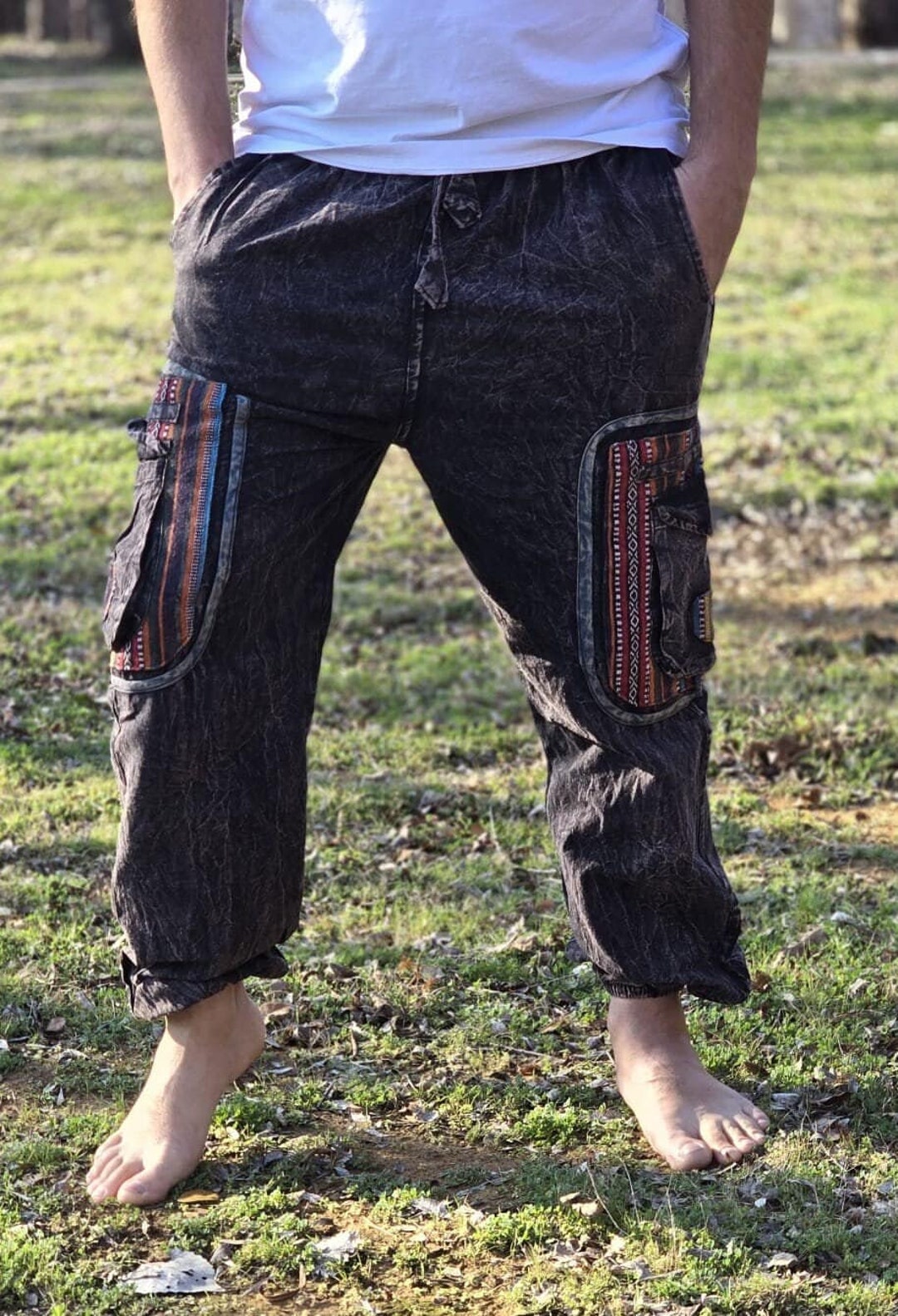 Organically Handmade Natural Stonewashed Colorful Hemp Cotton ...