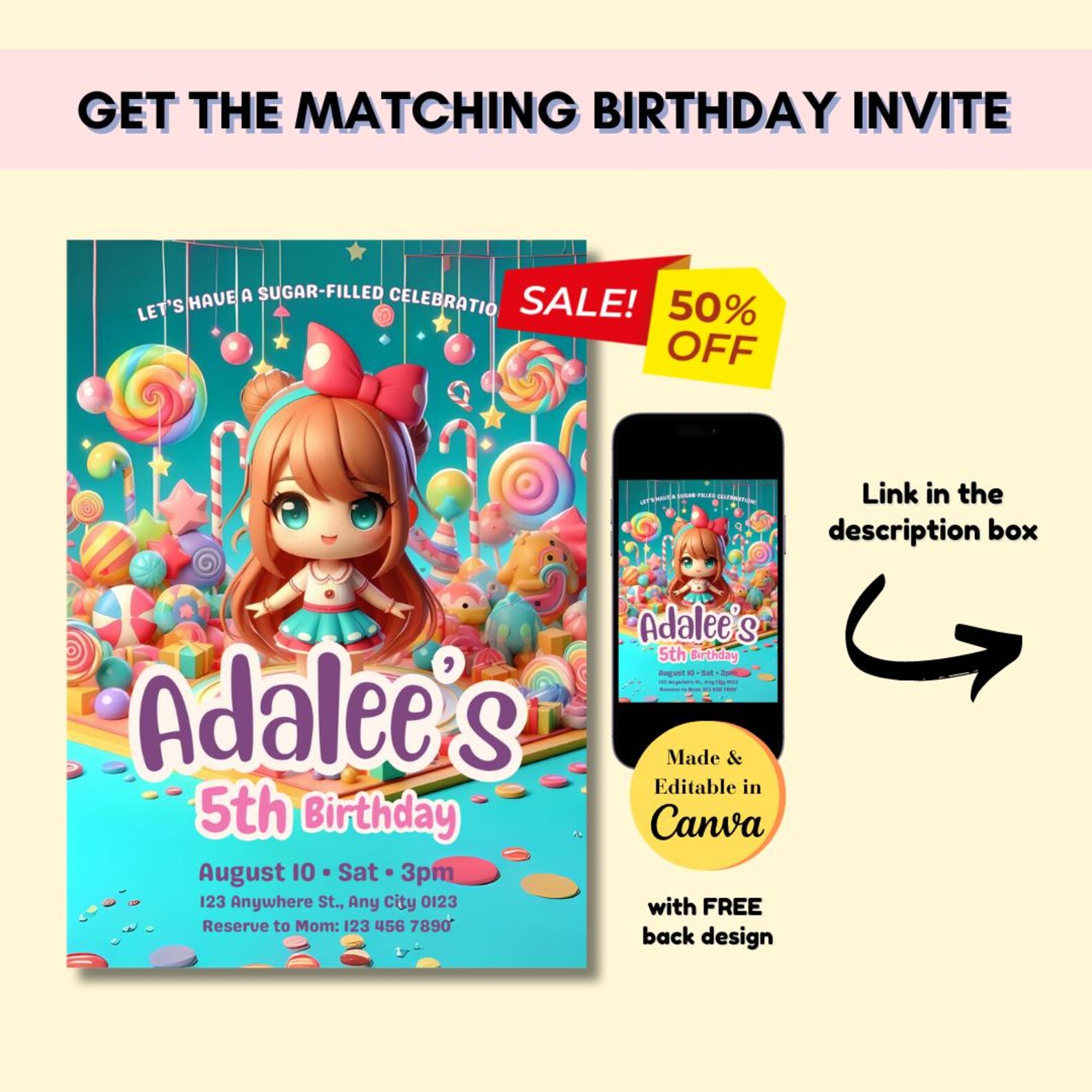 Thank You Tags Birthday Candyland Gift Tags Candyland Party Favor Label ...