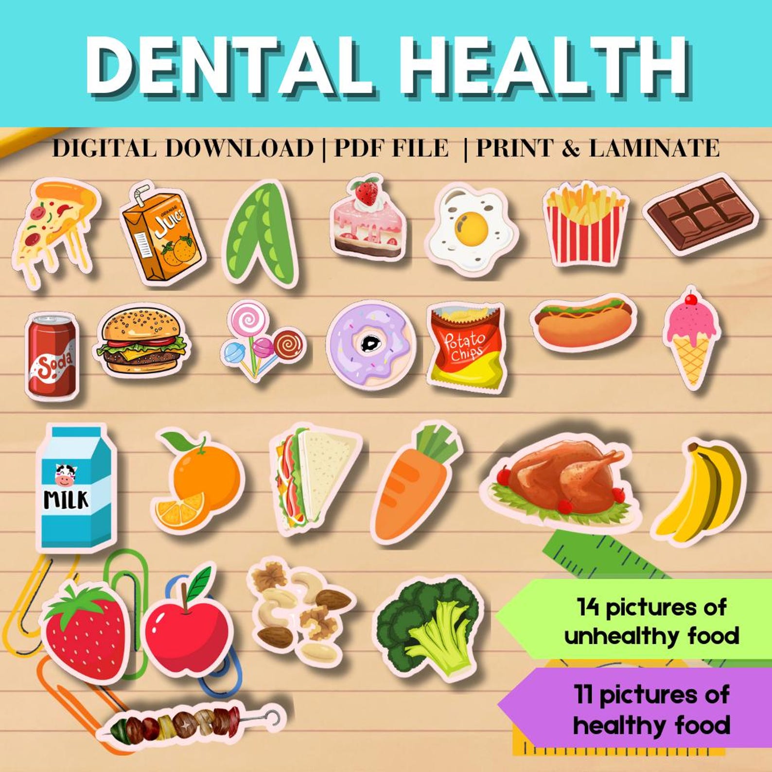 Toddler Tooth Activity Dental Health Game Printable Tooth Care ...