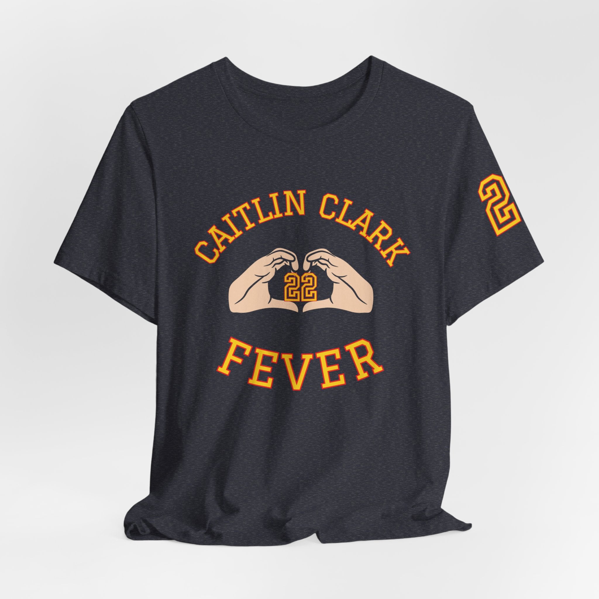 Caitlin Clark Fever T Shirt 22 Clark Fan Shirt Caitlin Goat Tee Caitlin ...