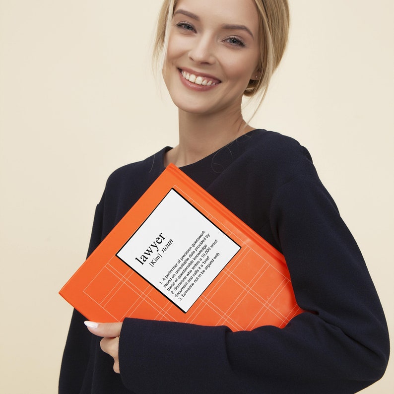 Custom Definition Sticker Gift for Lawyer Profession Decal Dictionary ...