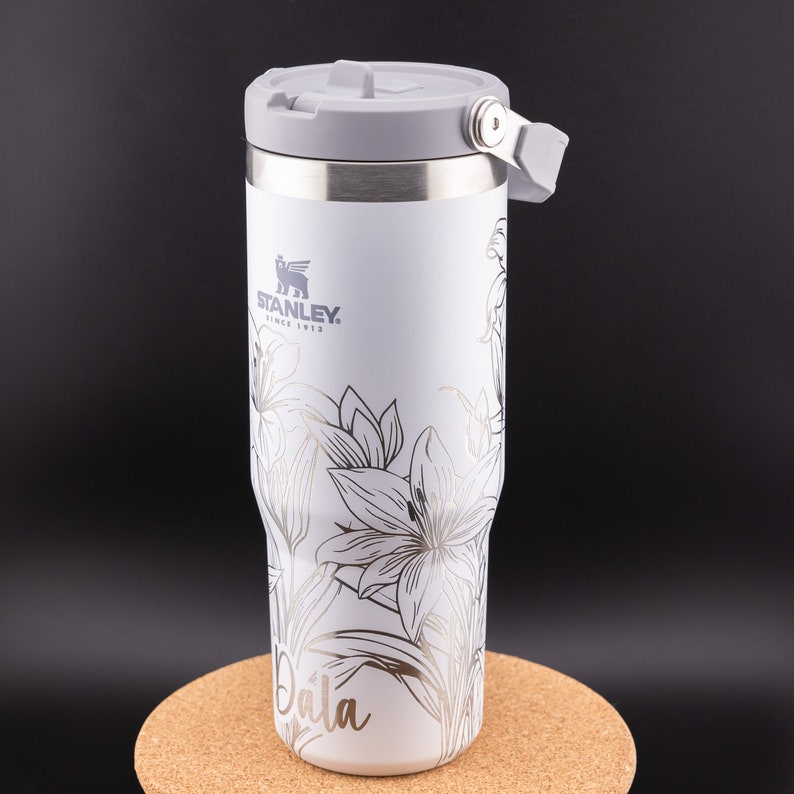 Stanley Engraved | Engraved 30oz Tumbler | Stanley Iceflow Flip Straw ...