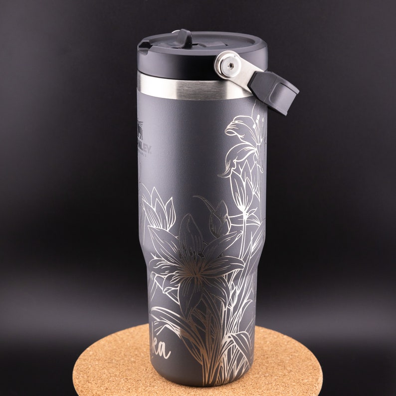 Stanley Engraved | Engraved 30oz Tumbler | Stanley Iceflow Flip Straw ...