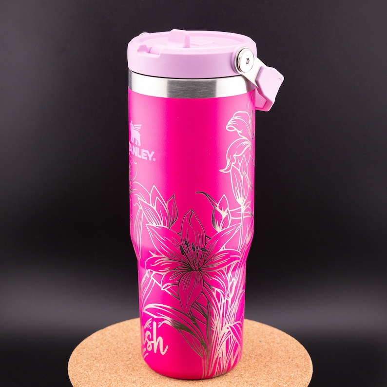 Stanley Engraved | Engraved 30oz Tumbler | Stanley Iceflow Flip Straw ...