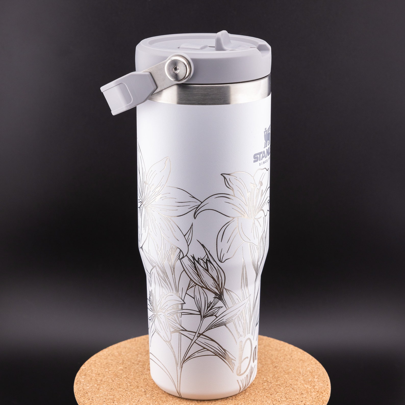 Stanley Engraved | Engraved 30oz Tumbler | Stanley Iceflow Flip Straw ...