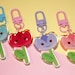 Tulip Keychains - Etsy