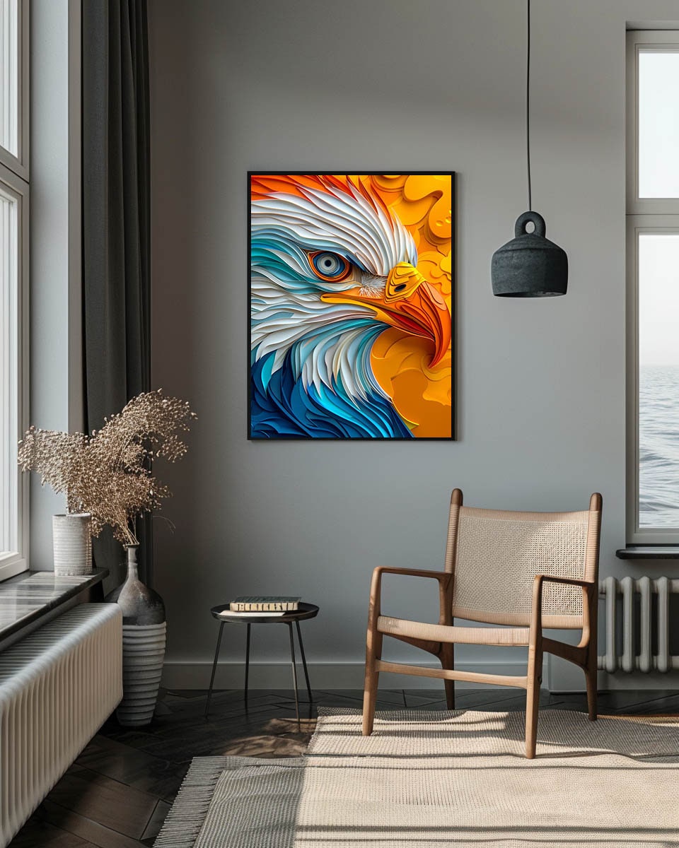 Eagle Print, Eagle JPG SVG PNG, Eagle Art Work Photo, Eagle Valance ...