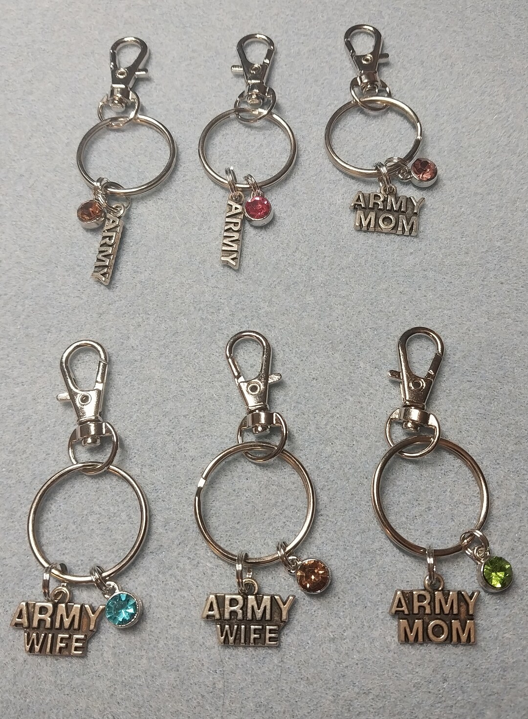 Army Keychain - Etsy