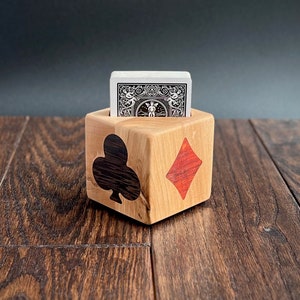 Card Cube | Gaming Gift | Game Night | Poker | Euchre - Etsy