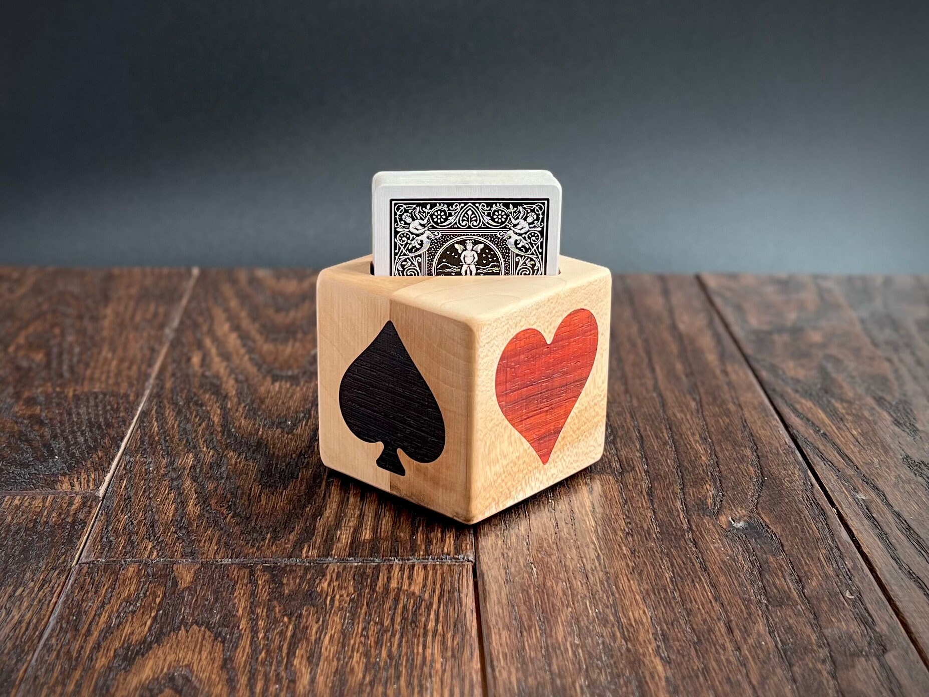 Card Cube | Gaming Gift | Game Night | Poker | Euchre - Etsy
