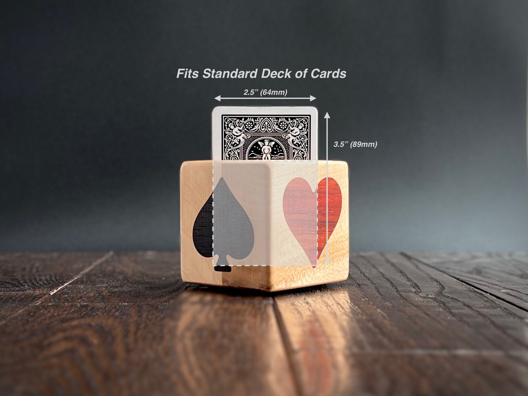 Card Cube | Gaming Gift | Game Night | Poker | Euchre - Etsy