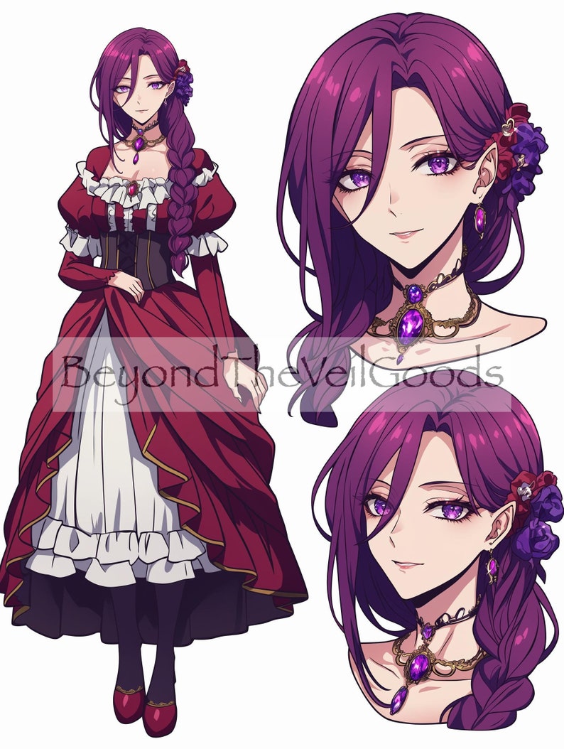 Limited Edition Anime Character Adoptable – Digital Art Download - Etsy