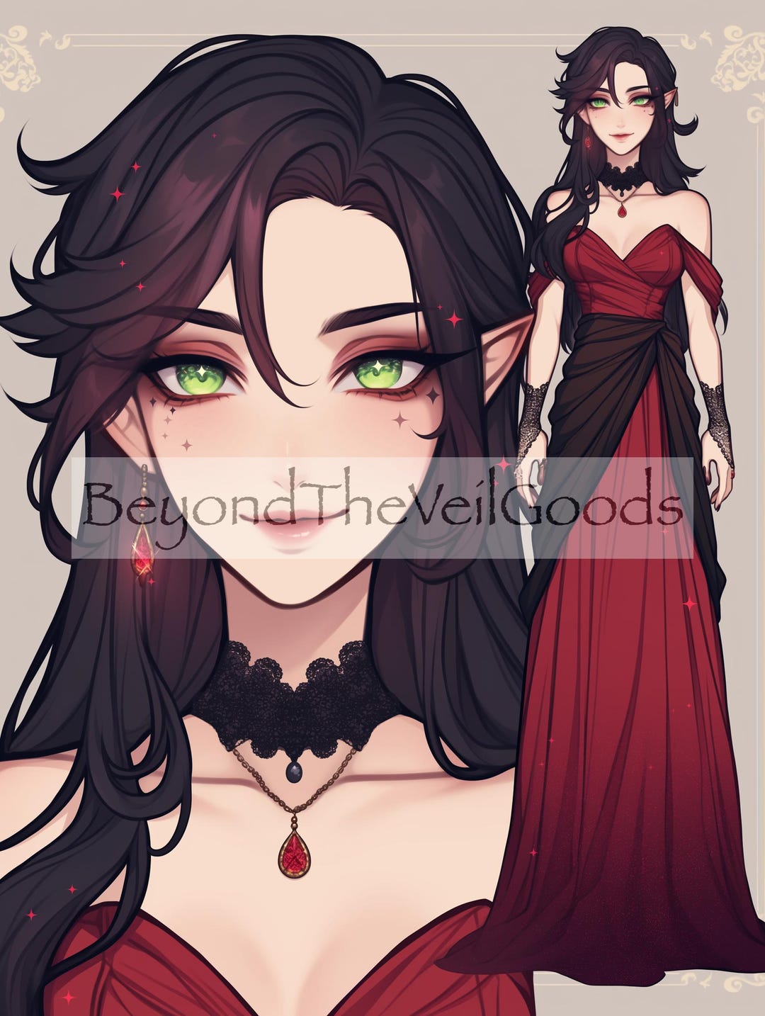 Limited Edition Male Royalty Character – Digital Adoptable (digital ...