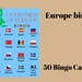 Countries of Europe Bingo - Etsy