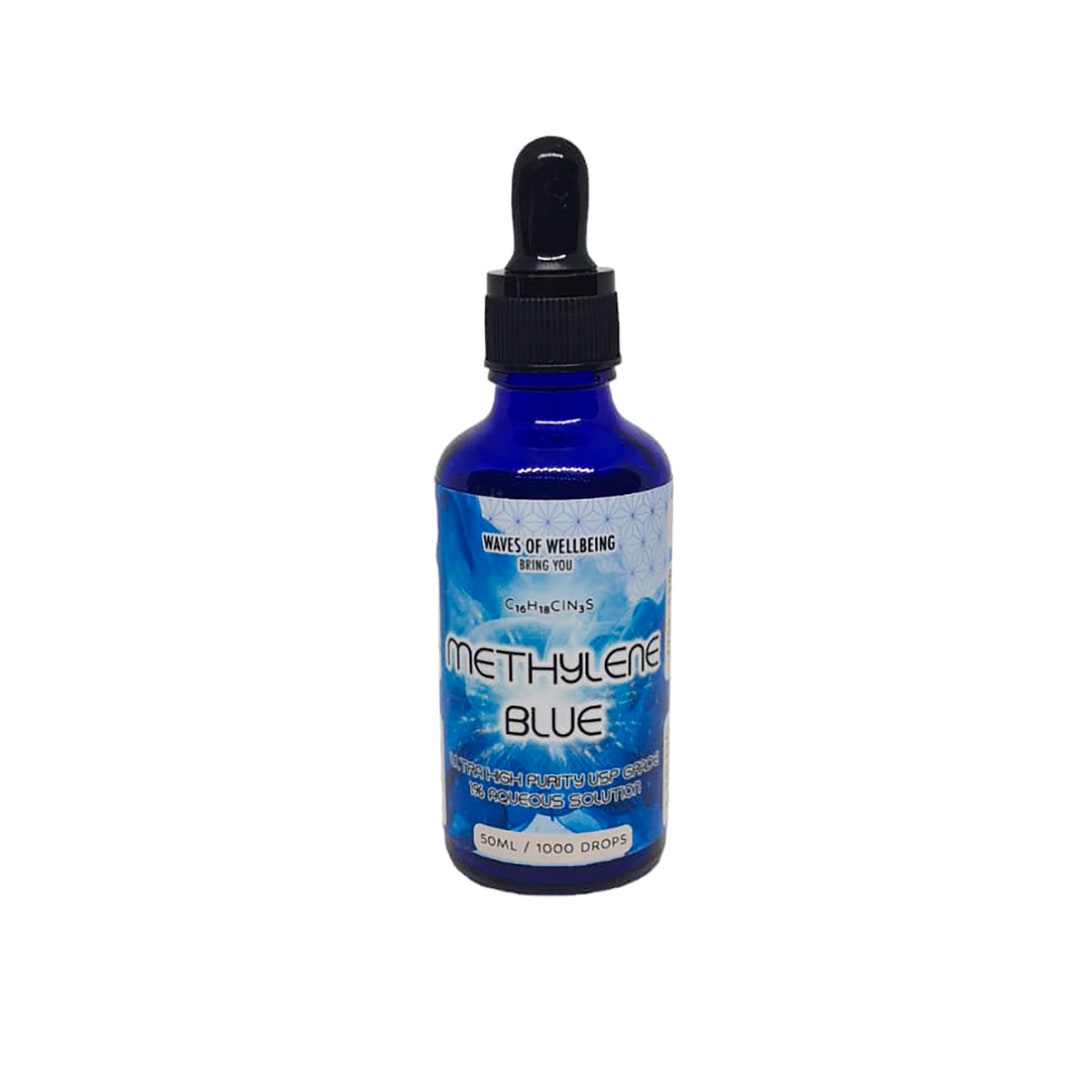 Methylene Blue 1% Solution, USP Grade, Liquid, 50ml Dropper Bottle ... Methylene Blue 1% Solution, USP Grade, Liquid, 50ml Dropper Bottle ...
