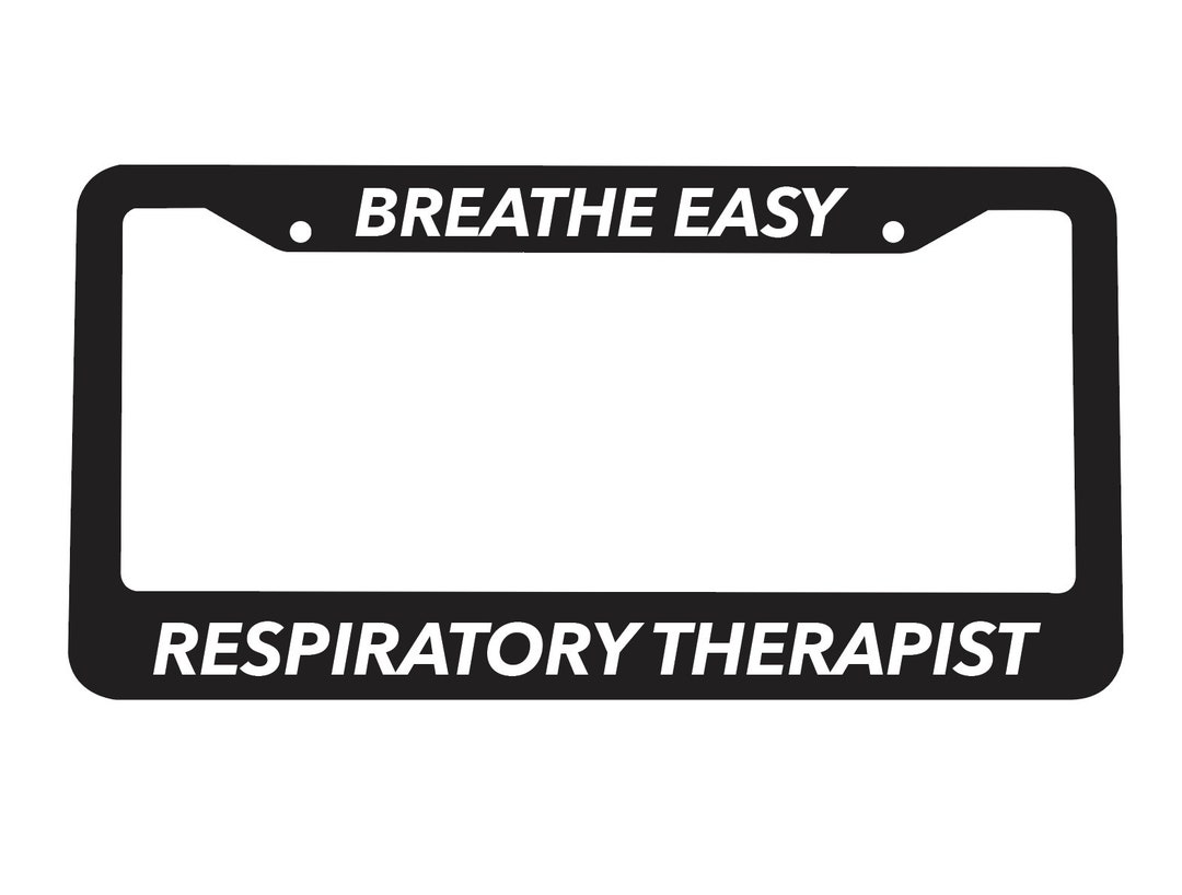 Breath Easy Respiratory Therapist Healthcare Practitioner ABS Plastic ...