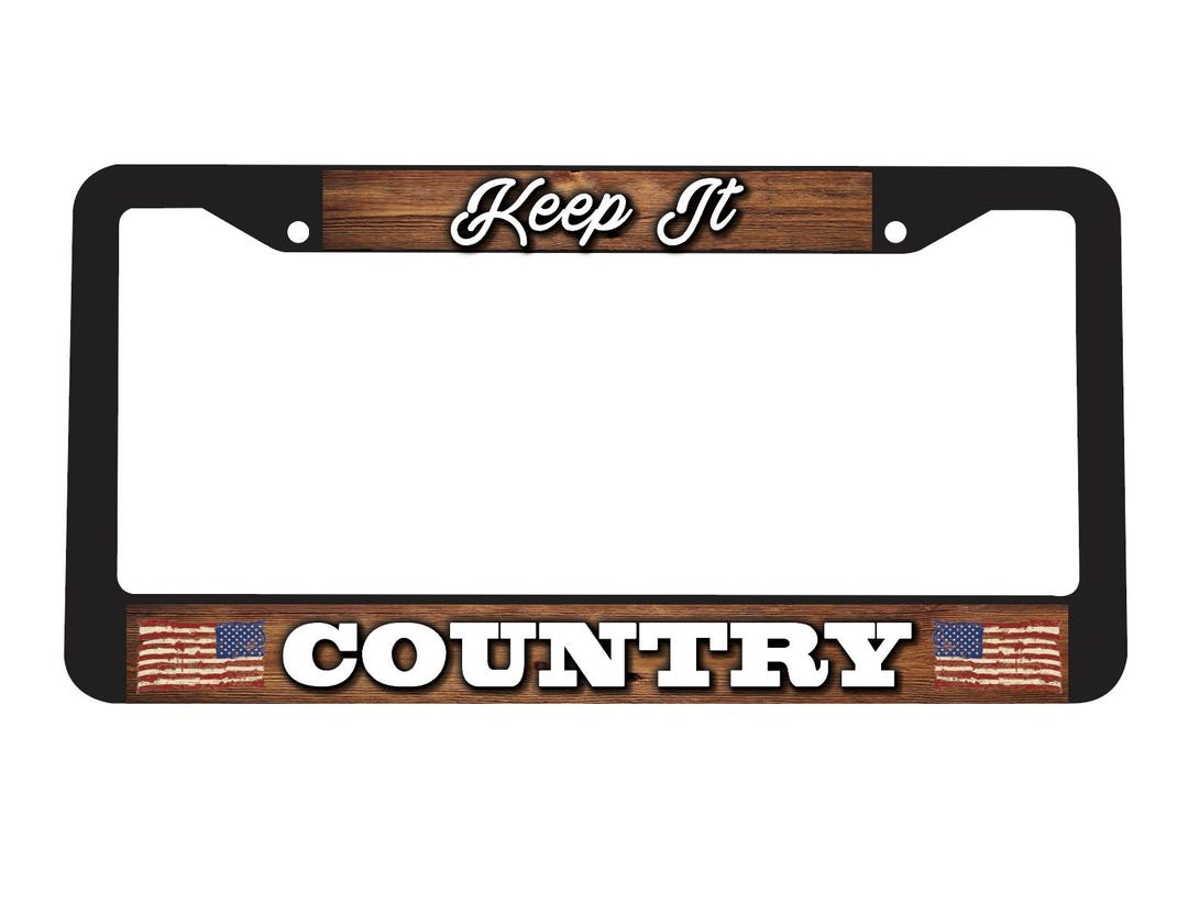 Keep It County USA Farm Ranch Redneck Cattle Beef Horse ABS Plastic ...