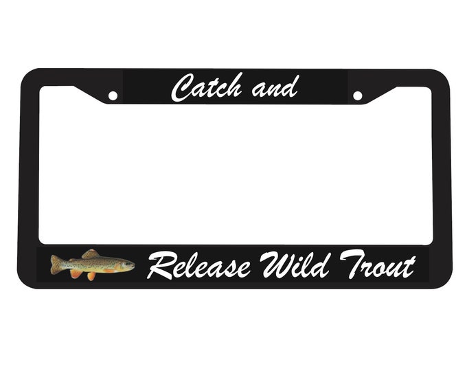 Gone Fishing License Plate Frame | Fish Arrows Adventure License Plate ...