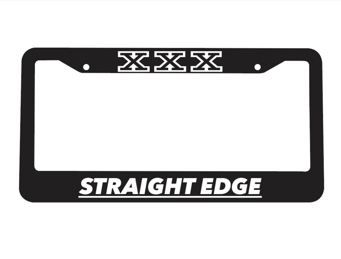 For Straight Edge ABS Plastic License Plate Vehicle Car Frame - Etsy
