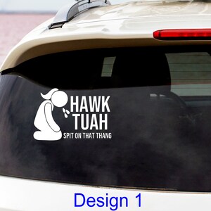 Hawk Tuah Car Decal, Multiple Sizes - Etsy